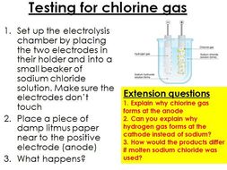 New AQA 9-1 Topic 8 Chemical analysis testing for gases | Teaching ...