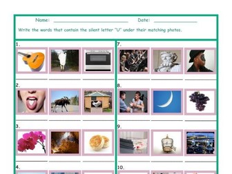 Phonics Silent Letters l-h-e-u-p-c Bundle | Teaching Resources