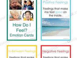 How Do I Feel? Emotions Card Set | Teaching Resources