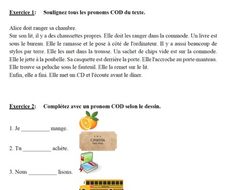 the direct pronoun in French (le pronom COD) | Teaching Resources