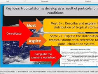 The Challenge of Natural Hazards Hurricanes New AQA GCSE 9-1. Bundle ...