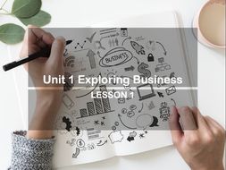 Unit 1 Exploring Business Lesson One | Teaching Resources