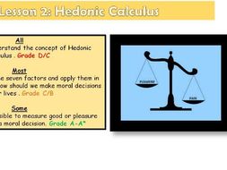 Utilitarianism Lesson 2: Hedonic Calculus (OCR A level Ethics ...