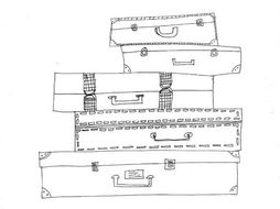 Suitcases, Packing, Holidays: Colouring Page | Teaching Resources
