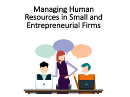 Managing Human Resources in Small and Entrepreneurial Firms – Human ...