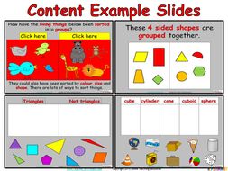 Comparing and Sorting Shapes - Year 2 | Teaching Resources