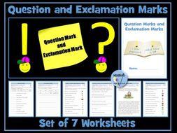 Question Mark and Exclamation Mark | Teaching Resources