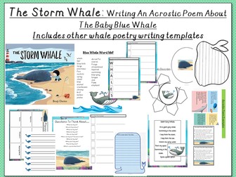 The Storm Whale Literacy Four Lesson Pack | Teaching Resources