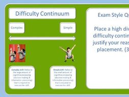 A Level PE: Classification of Skills | Teaching Resources