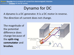 GCSE Physics: Generators | Teaching Resources
