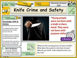 Knife crime and safety | Teaching Resources