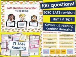 SATS Reading Revision | Teaching Resources