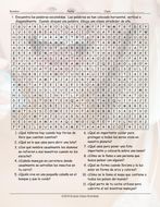 Compound Nouns Spanish Word Search Worksheet | Teaching Resources