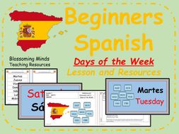 Spanish Lesson and Resources - KS2 - Days of the Week by ...