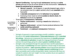 Approaches Revision - AQA A-Level Psychology | Teaching Resources