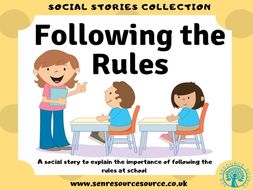 Following the Rules Social Story | Teaching Resources