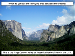Identifying the key features of mountains - KS2 | Teaching Resources