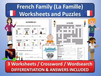 La Famille French Family by FullShelf - Teaching Resources - Tes
