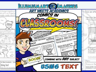 Comics in Classrooms: Full Bundle Lessons 1-11 (3 Weeks of Lessons ...