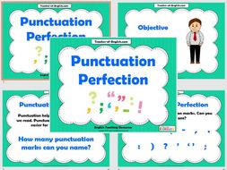 Punctuation Perfection | Teaching Resources