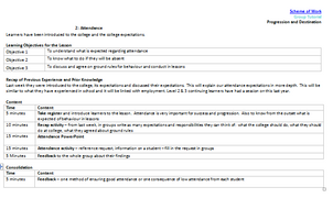 Attendance Lesson with activities | Teaching Resources