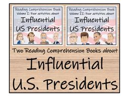 UKS2 History - Influential US Presidents Reading Comprehension Book ...