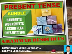 PRESENT TENSE: BUNDLE | Teaching Resources