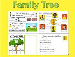 Family Tree Activity Sheets KS1 | Teaching Resources