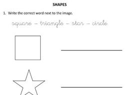 Shapes for Year 1 Students | Teaching Resources
