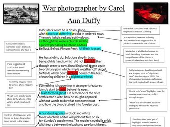 LEVEL 9 Power and conflict annotations, context and structure sheets ...