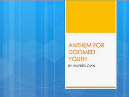Anthem For Doomed Youth | Teaching Resources