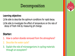 AQA GCSE Biology- Decomposition | Teaching Resources