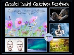Roald Dahl Quotes' Posters | Teaching Resources