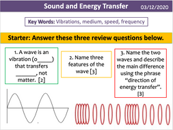 Sound and Energy Transfer | Teaching Resources