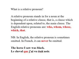French Relative Pronouns | Teaching Resources