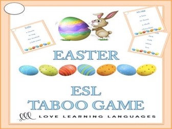Taboo speaking games bundle - English vocabulary building games ...