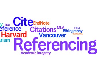 EPQ researching and referencing | Teaching Resources