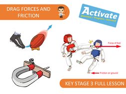 Drag Forces and Friction (KS3 Activate) | Teaching Resources