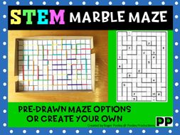 STEM Marble Maze | Teaching Resources