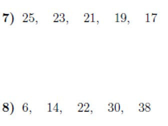 The nth term of an arithmetic sequence worksheets (with solutions ...