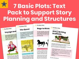 7 Basic Plots: Text Pack to Support Story Planning and Structures ...