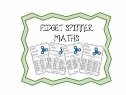 Fidget Spinner Maths by TaylorsTeachingTimesavers - Teaching Resources ...