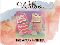 Worry Monster Poster and Post Cards | Teaching Resources