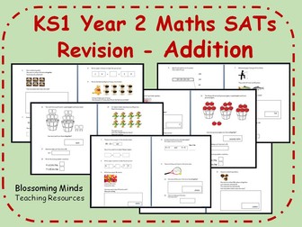 Year 2 Maths Arithmetic SATs Revision Pack - Addition, Subtraction ...