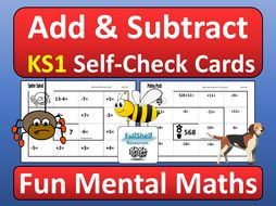 Addition and Subtraction KS1 Maths Activities | Teaching Resources