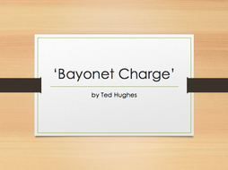Ted Hughes - Bayonet Charge | Teaching Resources