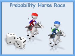 Probability Fun - Horse Race game and activity (Dice) Functional Skills ...