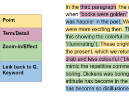 Q3 Structure & Q4 Evaluation (AQA June 2018) | Teaching Resources