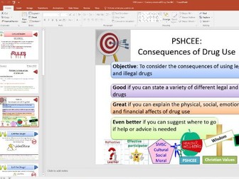PSHE Drugs Education: 6 Lessons for KS4 | Teaching Resources