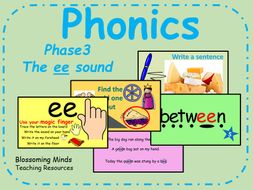 Phonics Phase 3 - The 'ee' sound | Teaching Resources